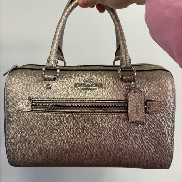 Coach | Bags | Coach Metallic Gold Womens Bag | Poshmark